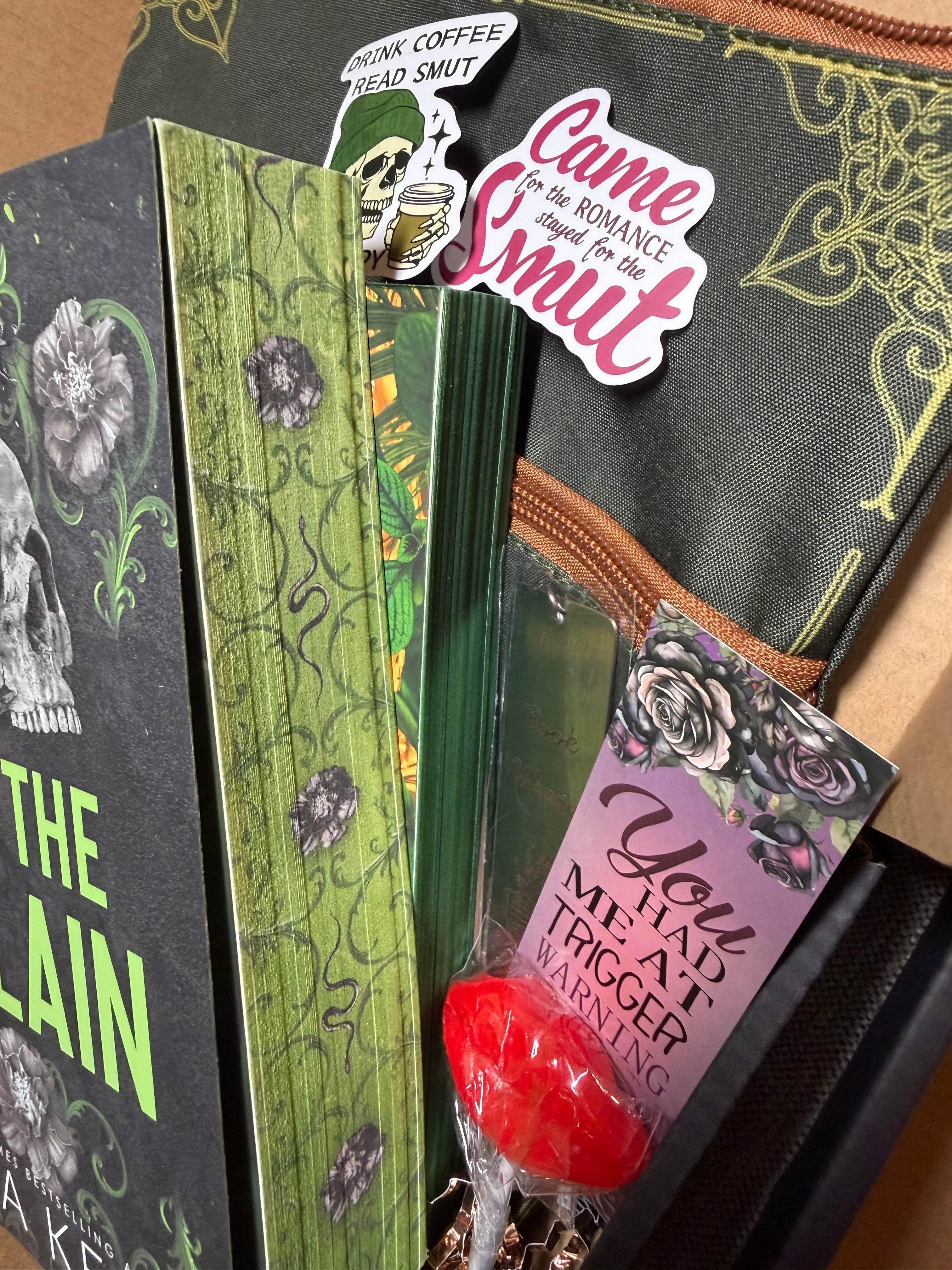 Special Edition Dark Romance Book Box - Sprayed Edges - Choose Your Th ...